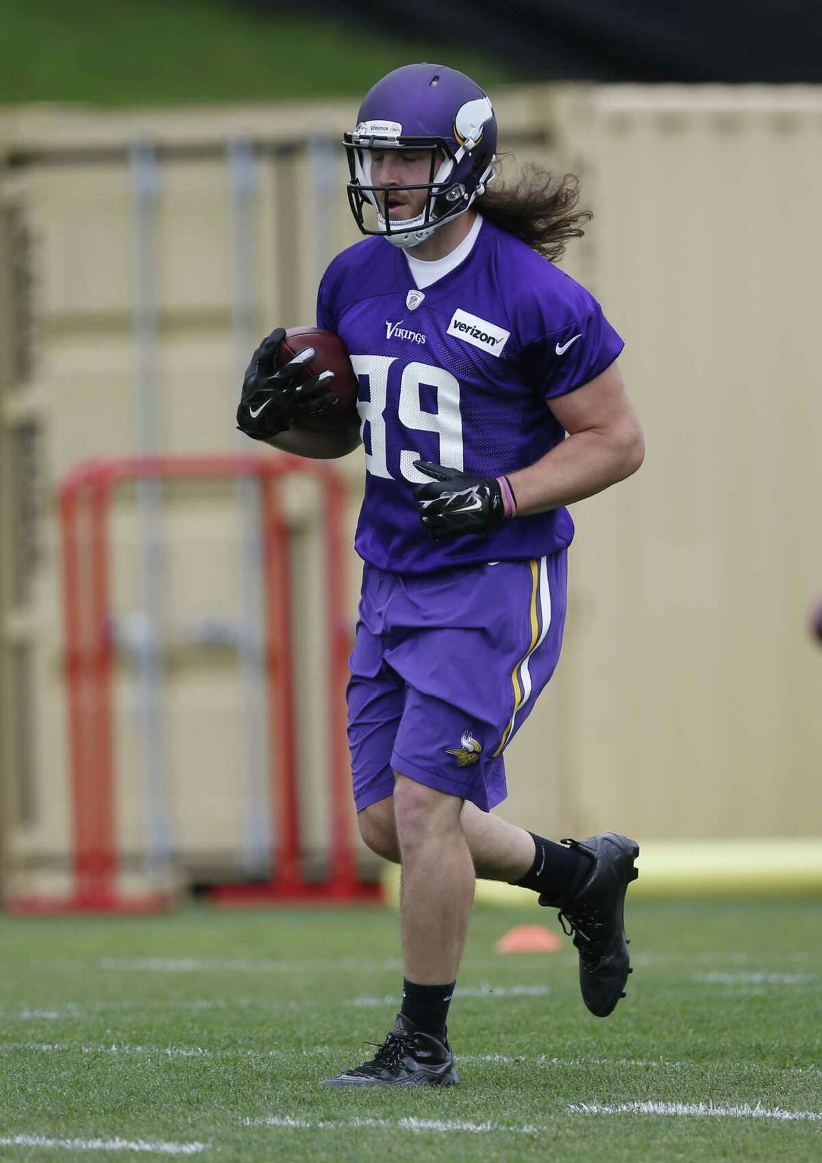 UTSA-ex David Morgan shining at Minnesota Vikings' training camp