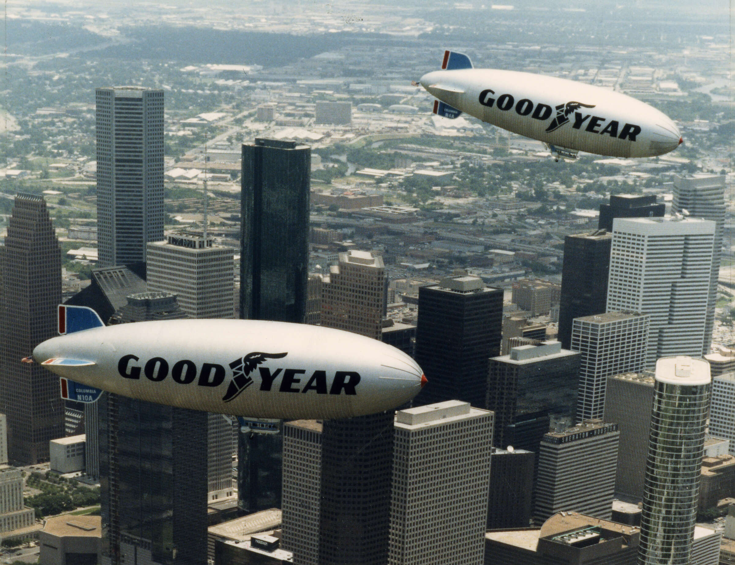 The Goodyear Blimp used to call the area home
