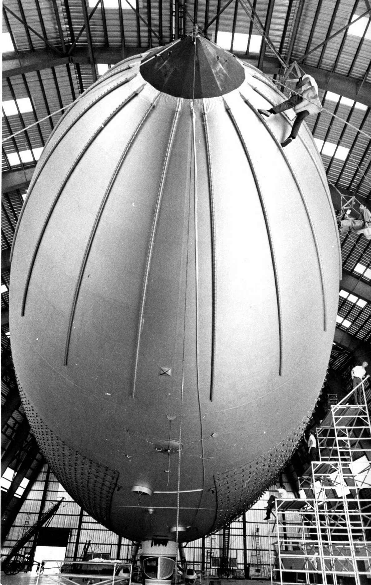 The Goodyear Blimp used to call the area home