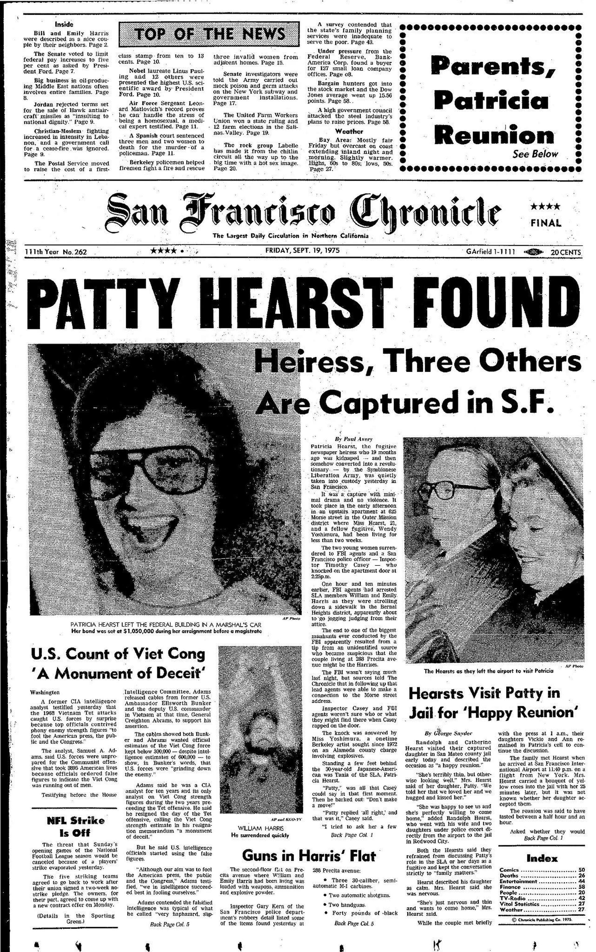 Toobin retraces steps of Patty Hearst ordeal in Bay Area on CNN series