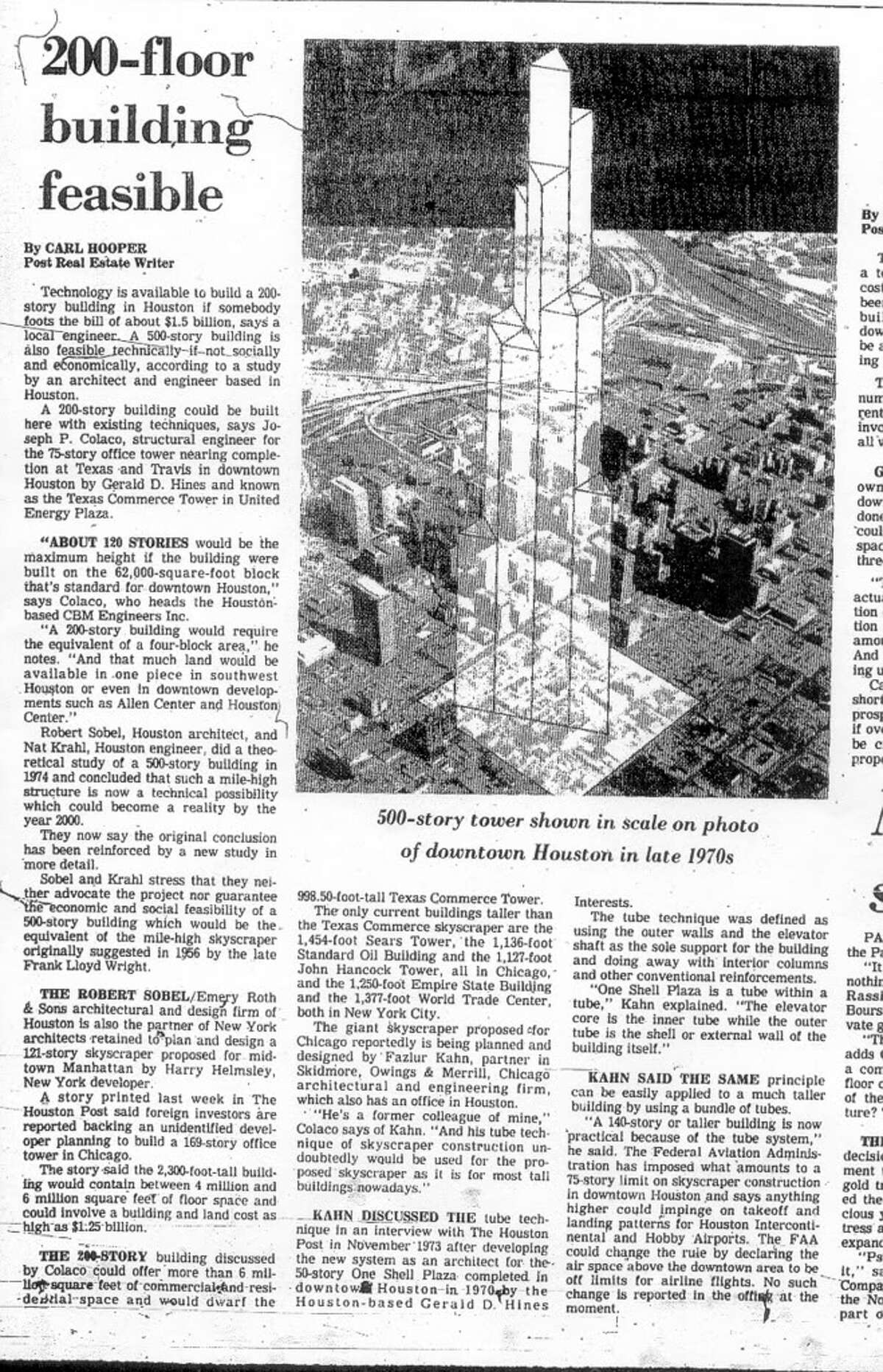 How an oil bust robbed Houston of its tallest skyscraper