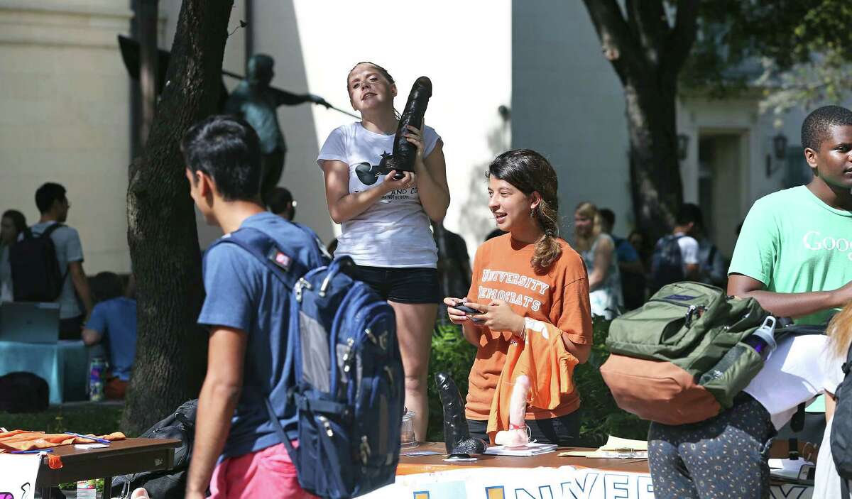 Dildos Descend On Ut Austin In Cocks Not Glocks Protest Of Guns On Campus