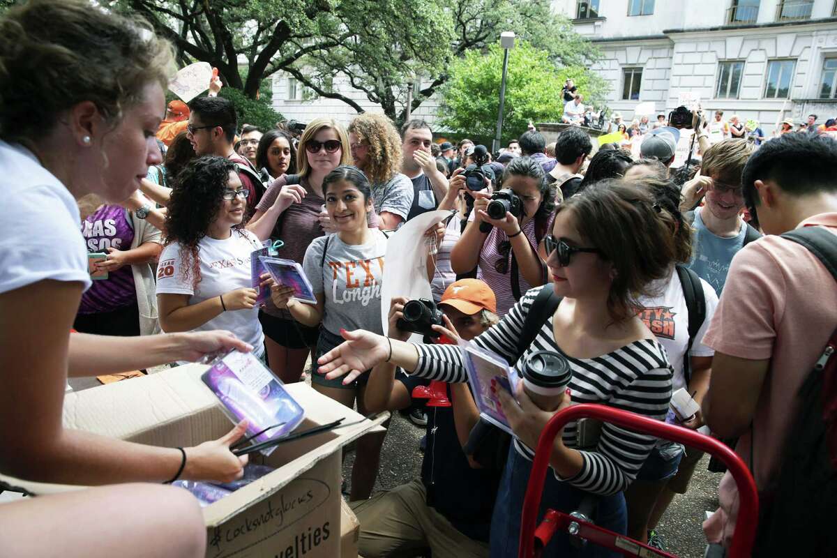 Dildos Descend On Ut Austin In Cocks Not Glocks Protest Of Guns On Campus
