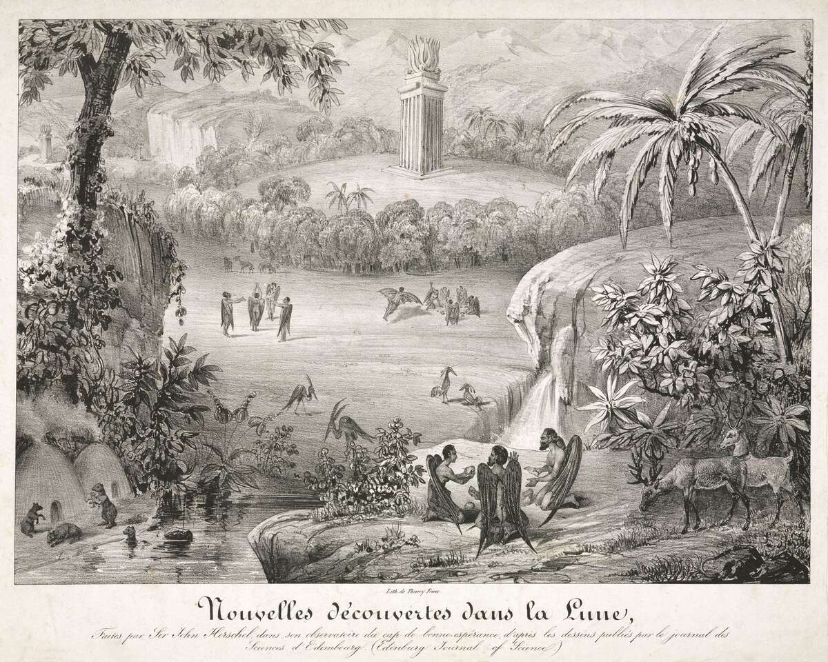 'The Great Moon Hoax' of 1835 was one of the first examples of 'fake news'