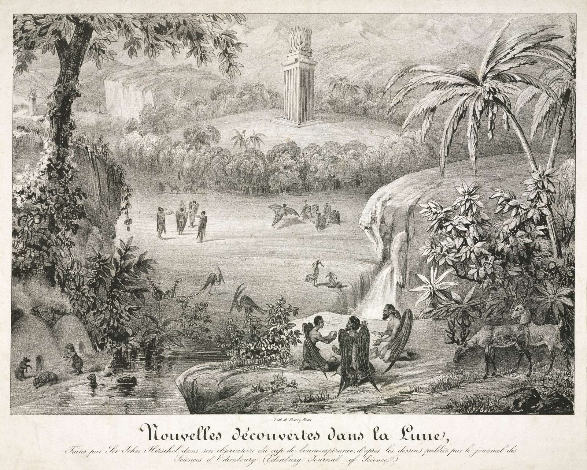 'The Great Moon Hoax' of 1835 was one of the first examples of 'fake news'