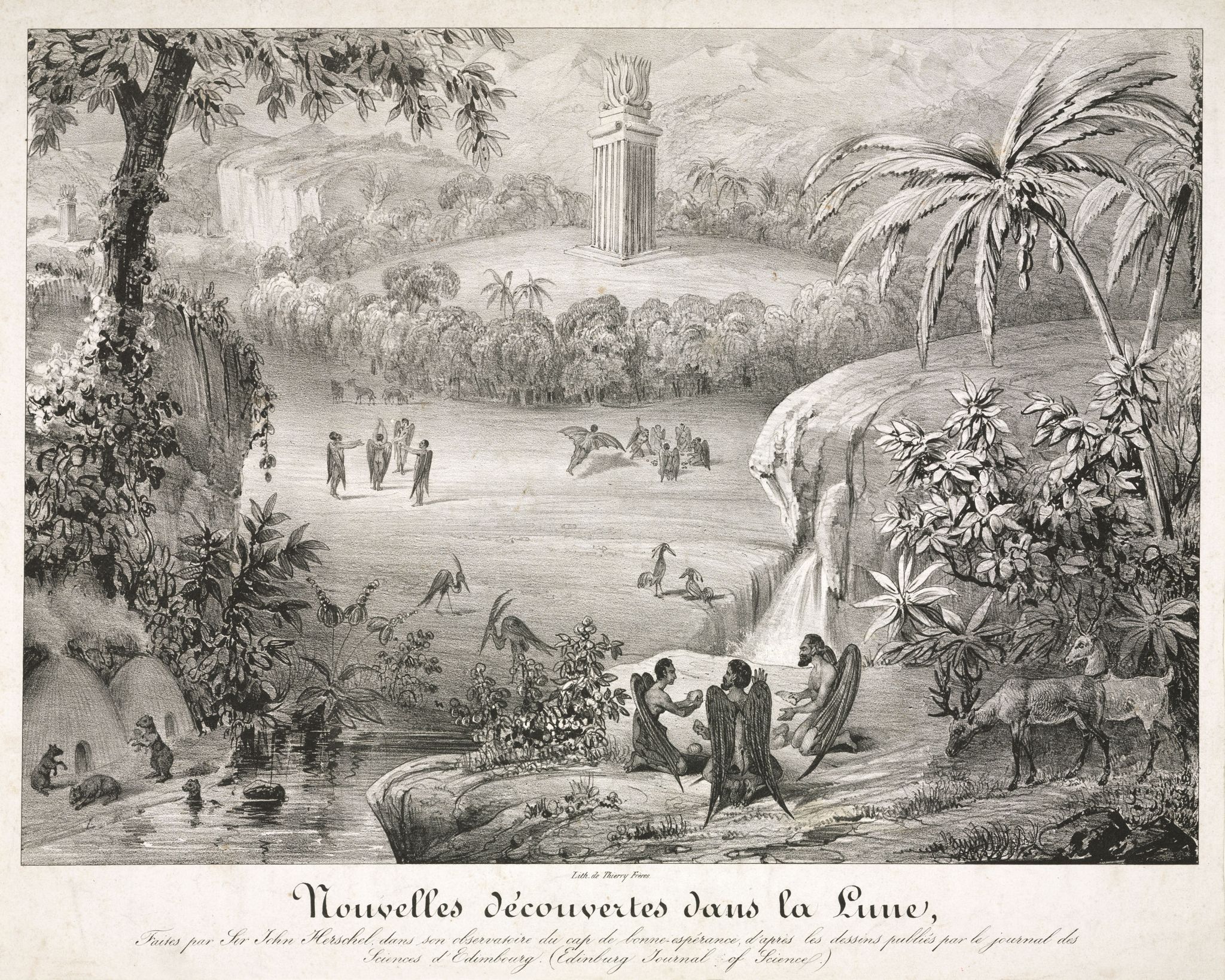 The Great Moon Hoax Of 1835 Was One Of The First Examples Of Fake News