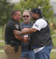 Hundreds mourn loss of deputy Darren Goforth, a year after his murder