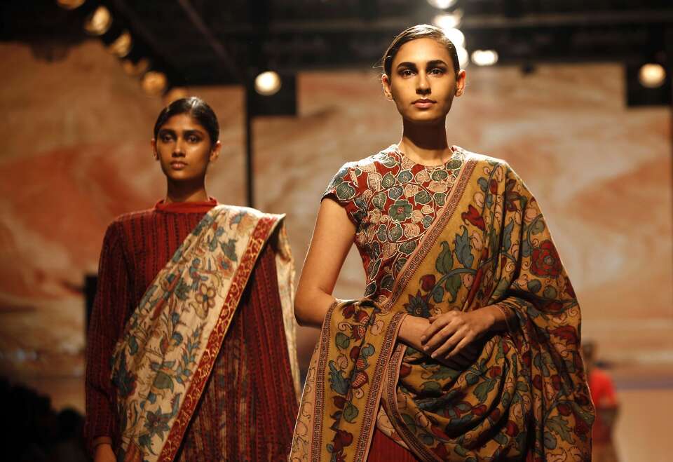Fabulous fashions out of India