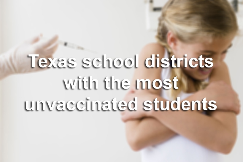 Vaccination exemptions across the state of Texas