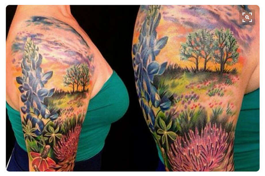 You can't get much more Texas than these tattoos - Houston Chronicle