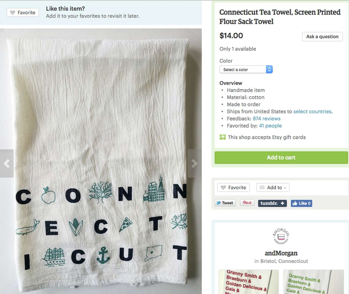 The most 'Connecticut' souvenirs