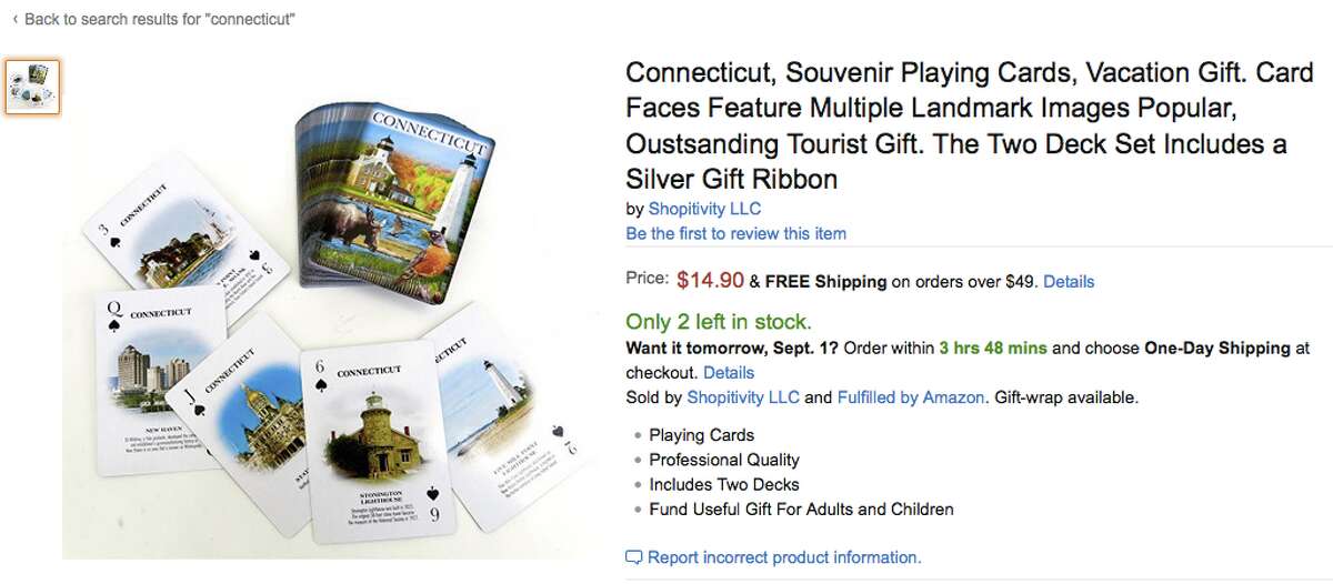 The most 'Connecticut' souvenirs