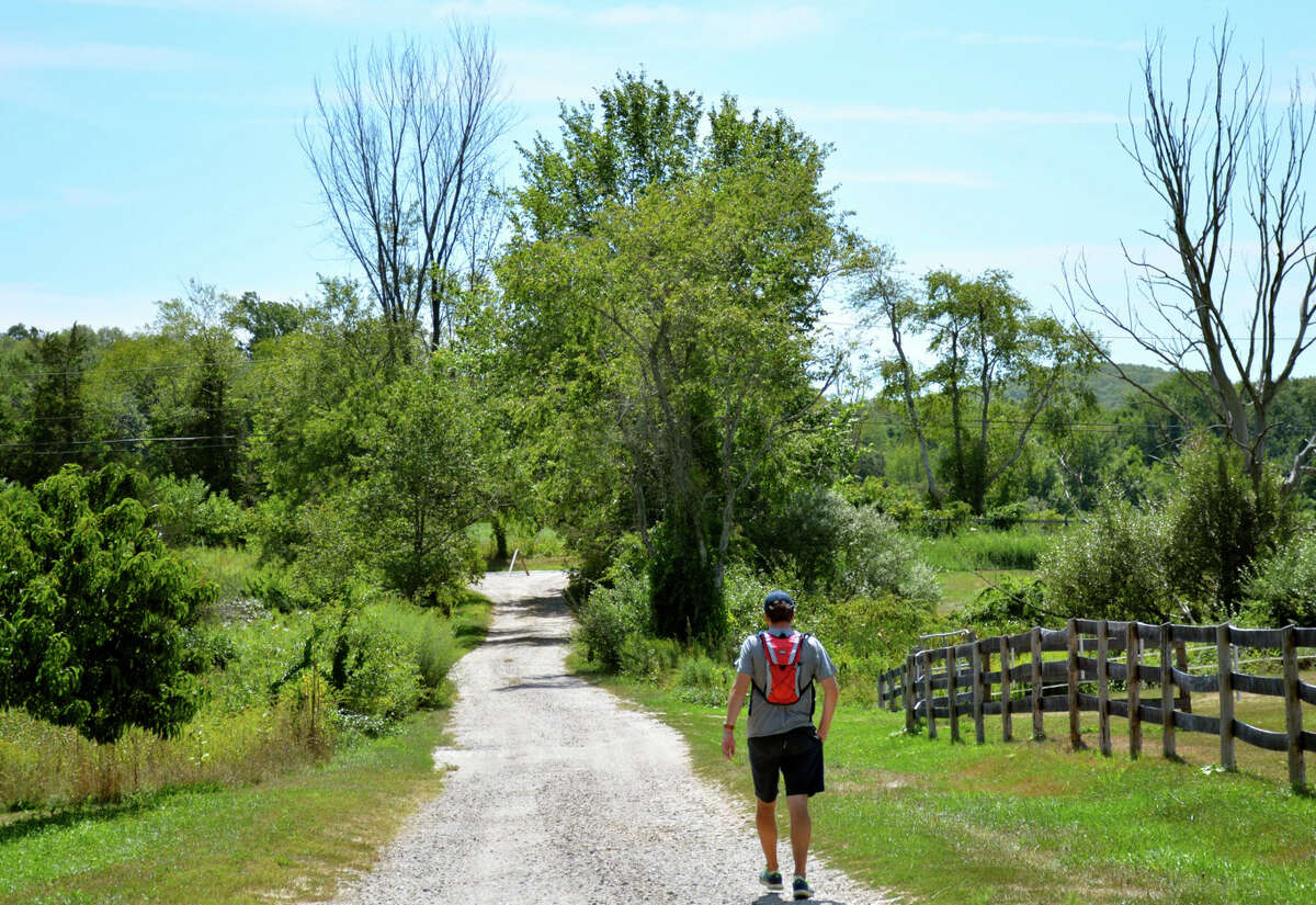 Rare feat? More like sore feet as Murphy walks across Conn.
