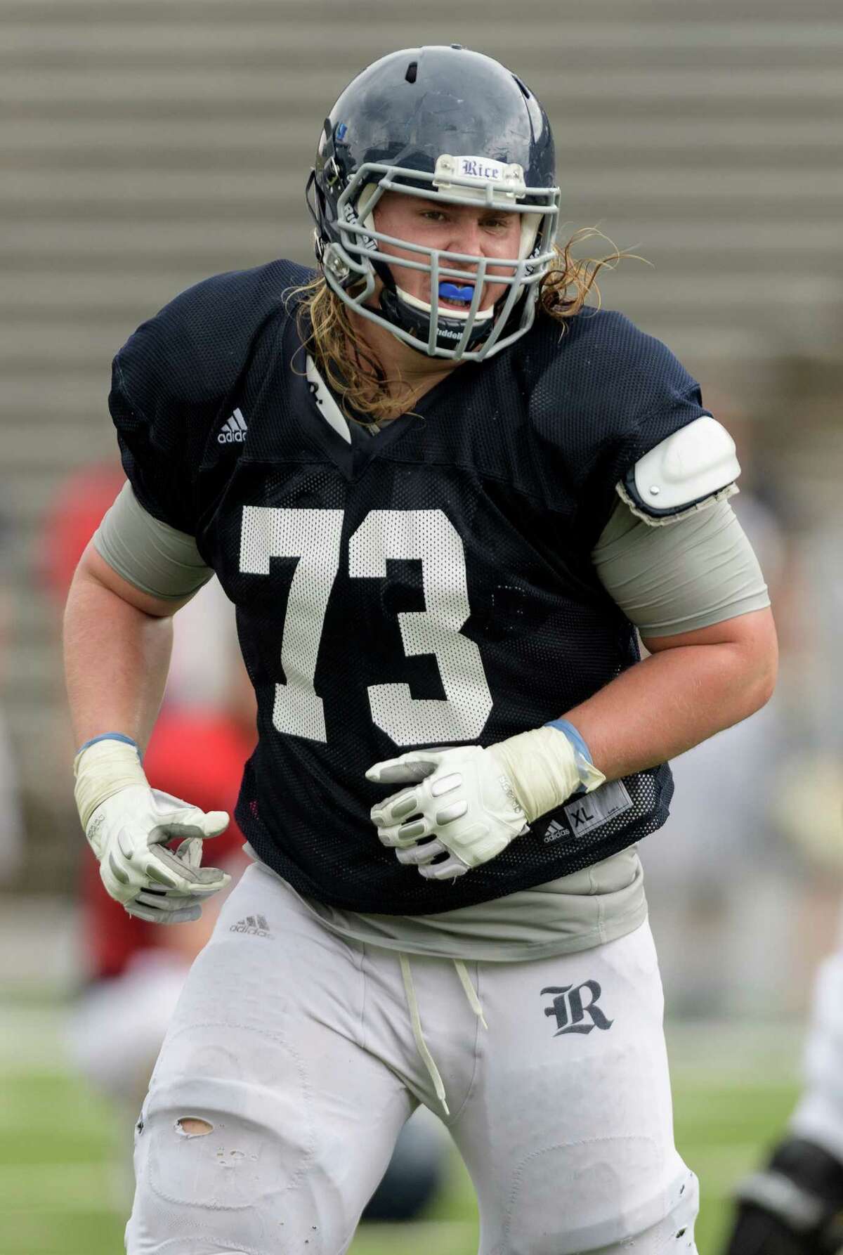 Former Rice lineman Peter Godber adjusts to life in the CFL