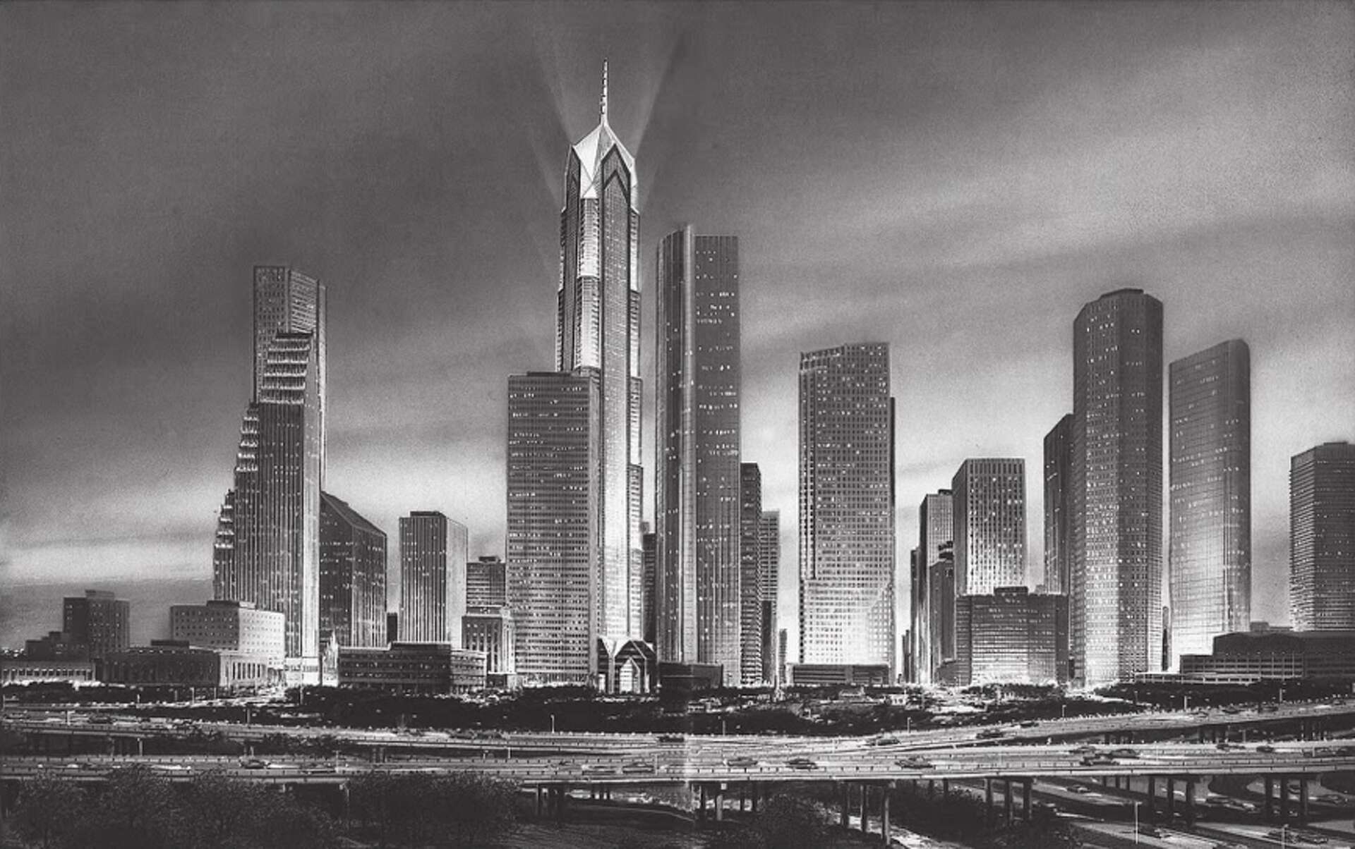 How an oil bust robbed Houston of its tallest skyscraper