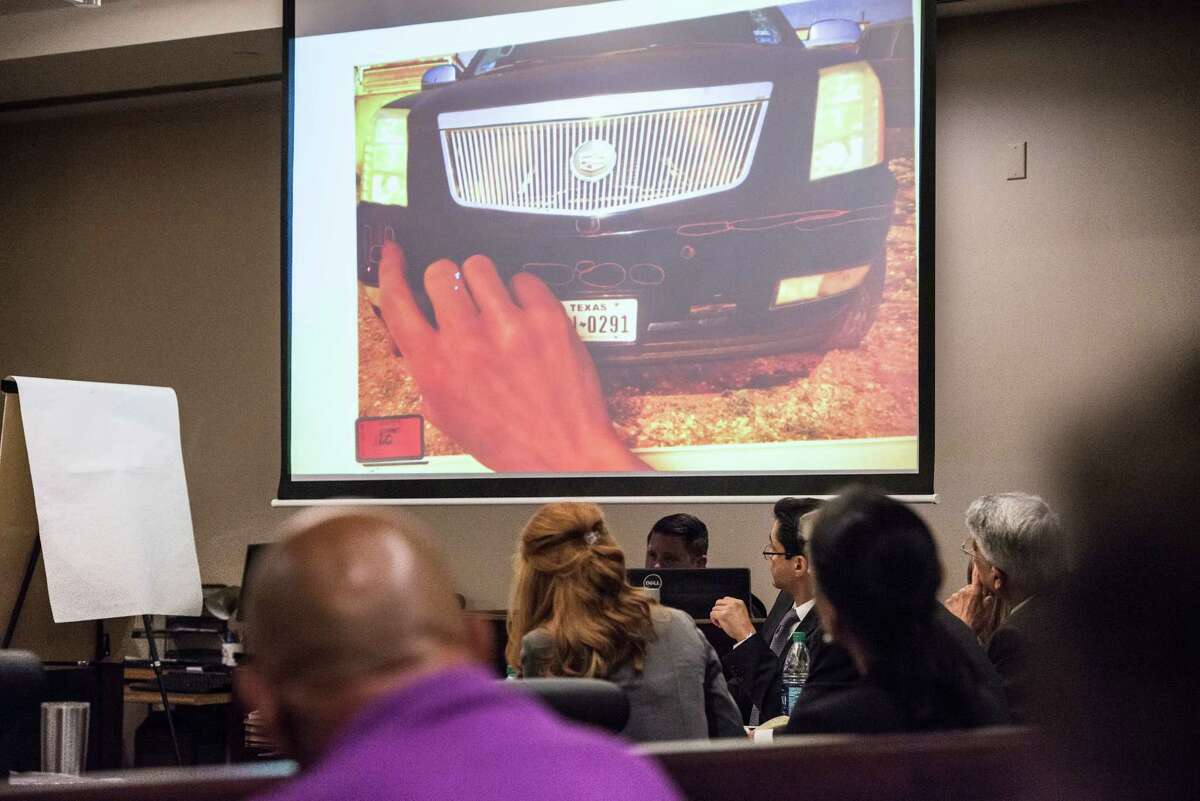 Experts at San Antonio murder trial say wife’s Escalade sideswiped ...