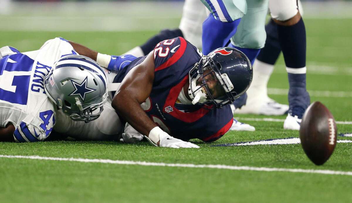 J.J. Watt back practicing with Texans