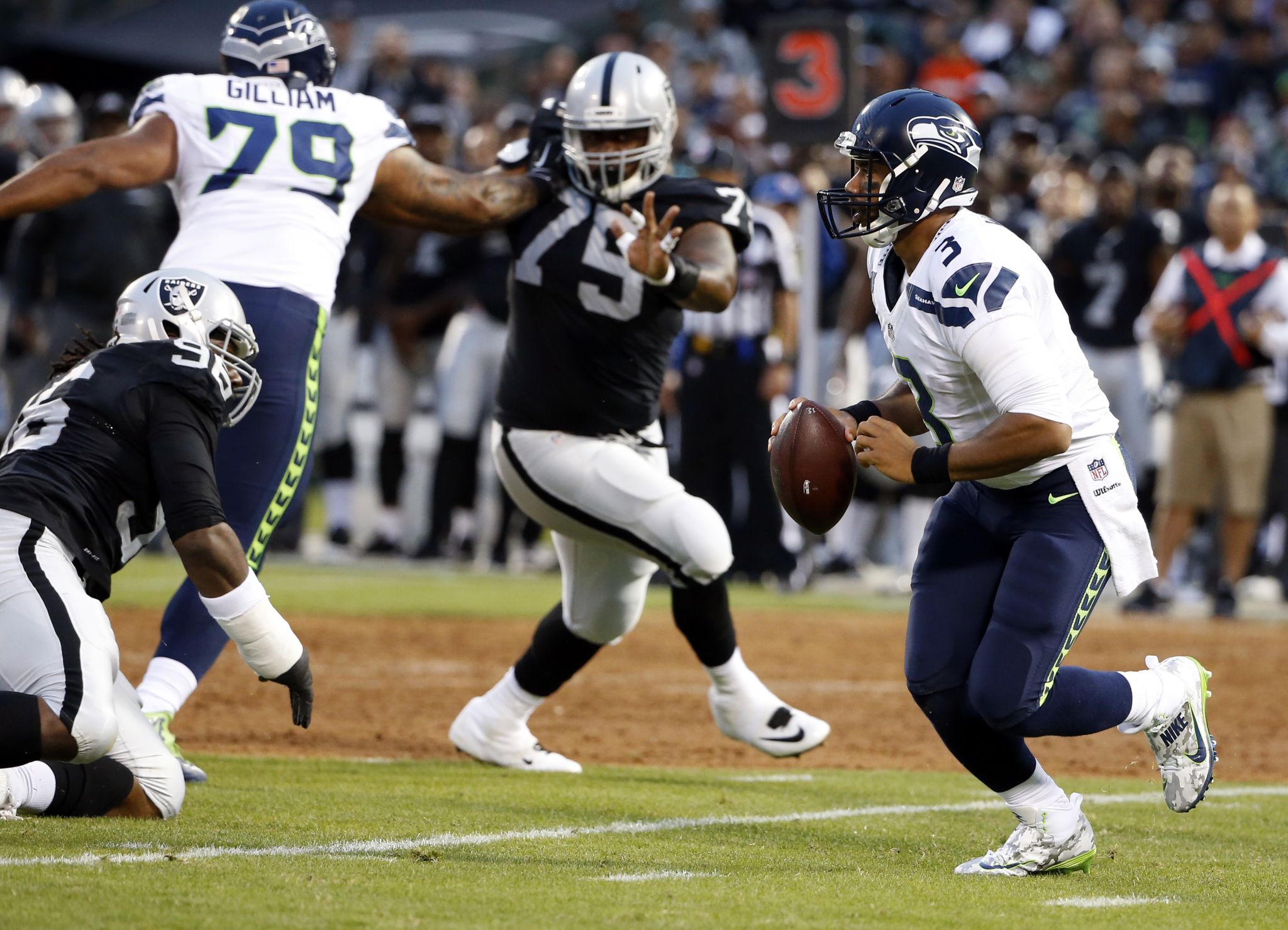 Photos: Seattle Seahawks at Oakland Raiders (Preseason Week 4)