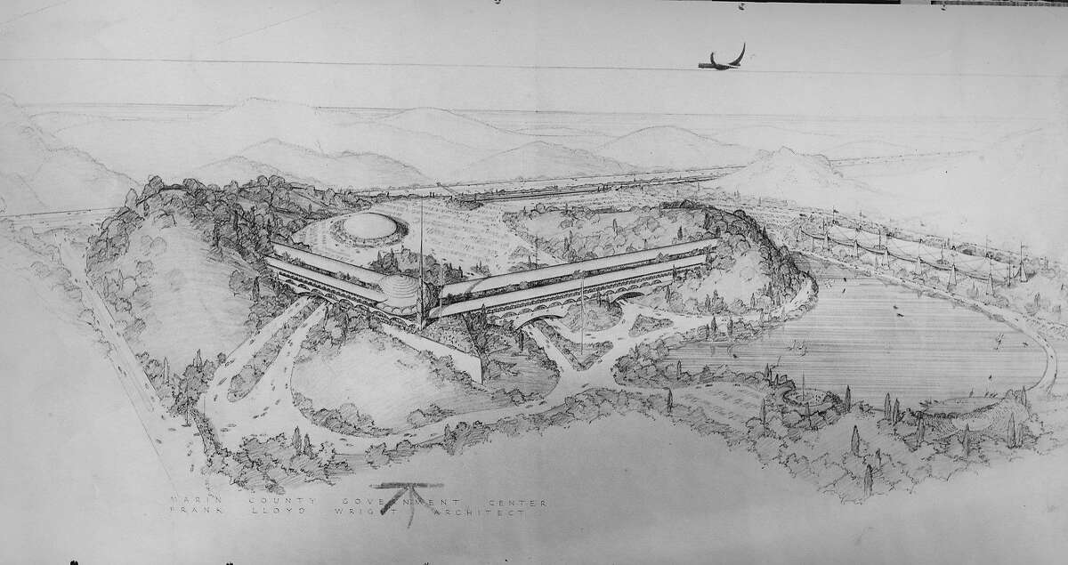 How Frank Lloyd Wright’s Marin Civic Center was finally built