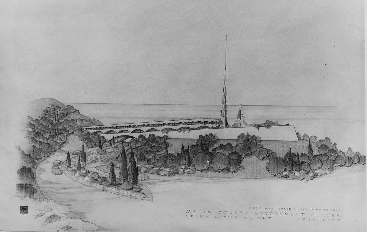 How Frank Lloyd Wright’s Marin Civic Center was finally built