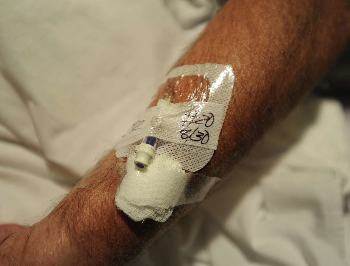 Tapping into IV takes pain out of blood draws