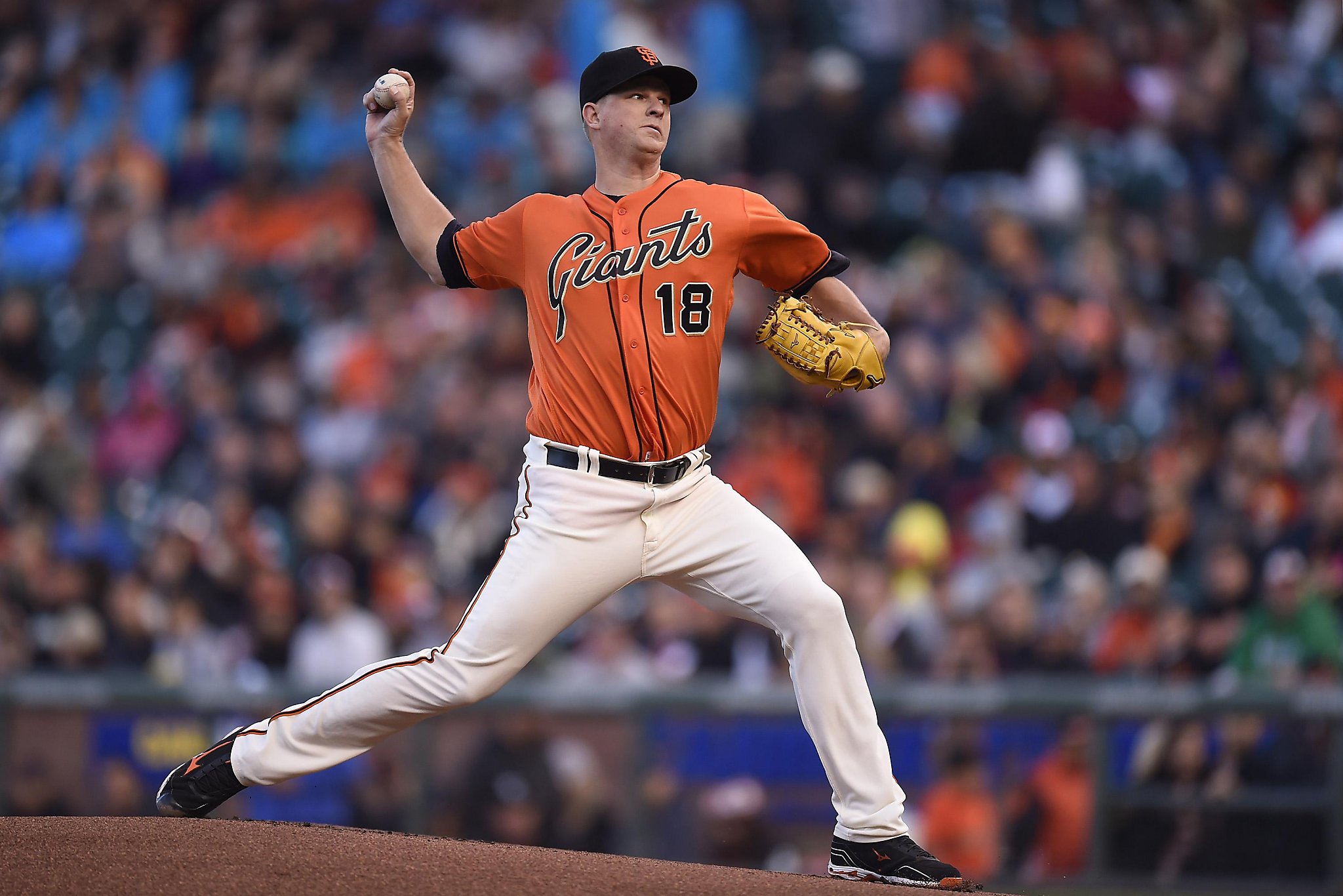 Matt Cain willingly takes on new role