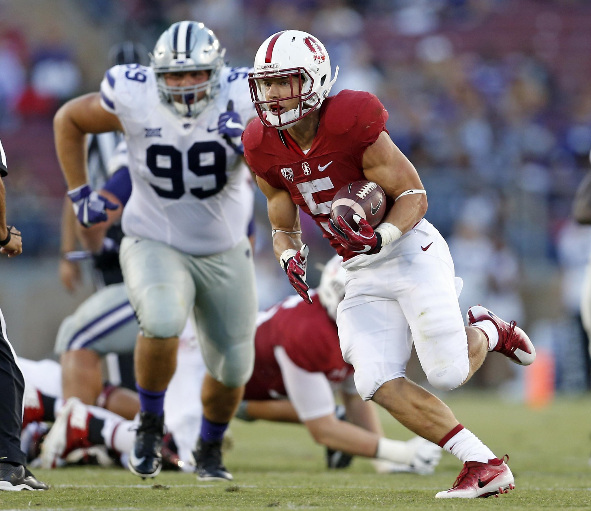 McCaffrey’s night saves sputtering Stanford