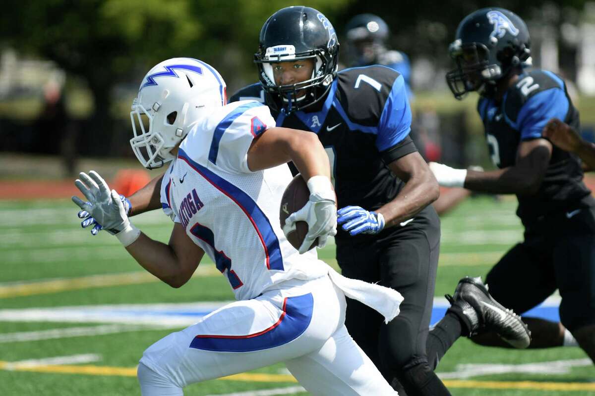 Albany High football team stuns Saratoga