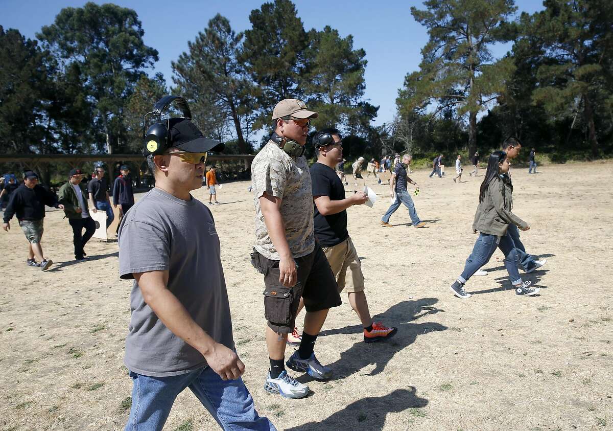 Shooters turn out at Chabot Gun Club, closing after 52 years