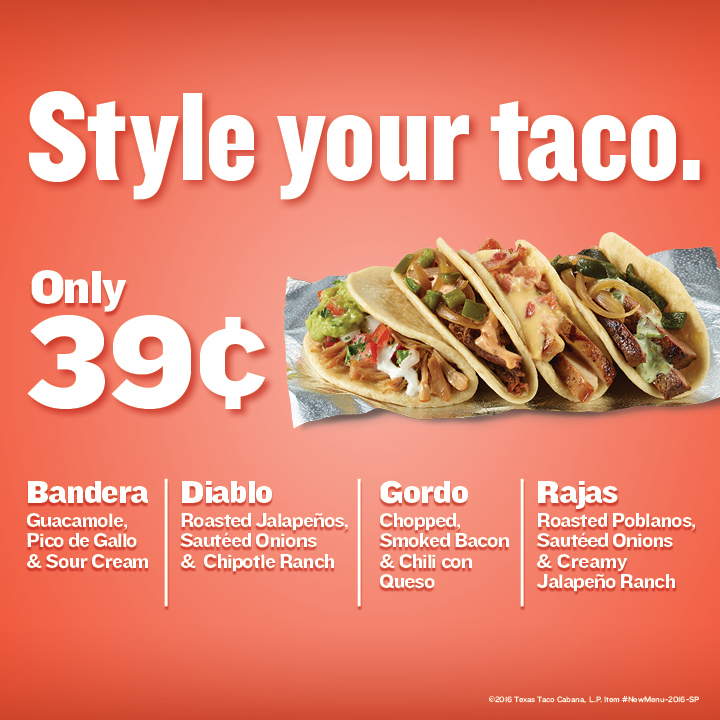 Taco Cabana tests out new taco add-ins like ranch and bacon at 2 San ...