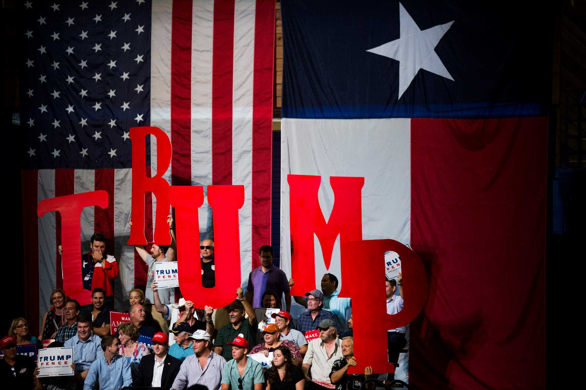 Donald Trump's Texas ground game is mostly invisible