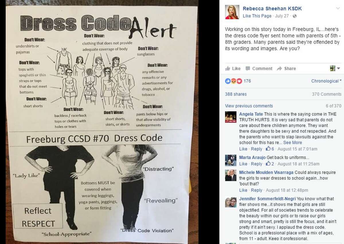 Texas high school under fire for controversial dress code video