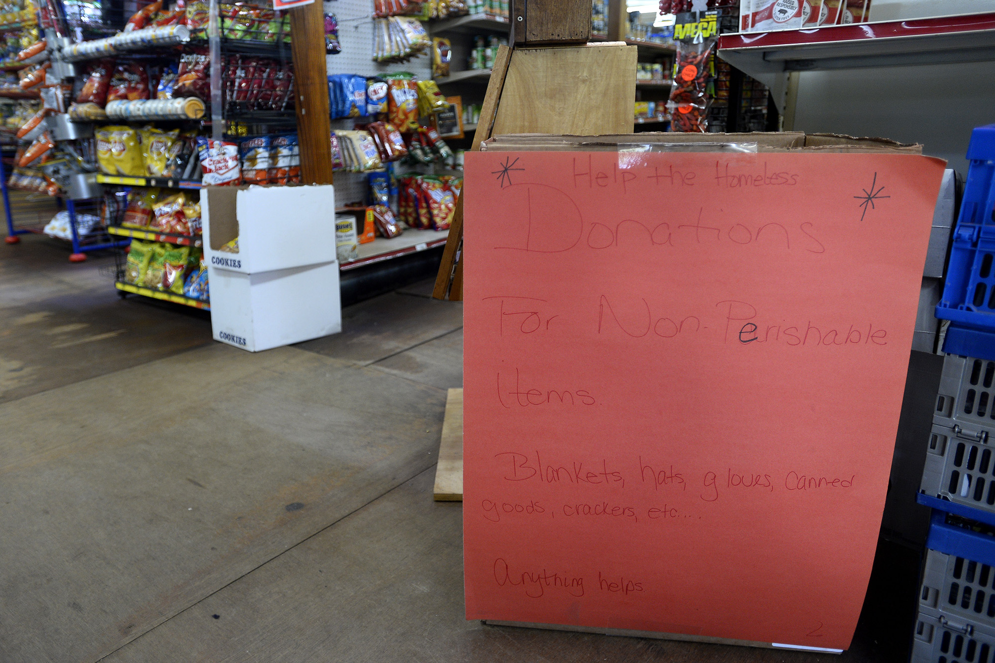 California homeless man found dead inside donation box