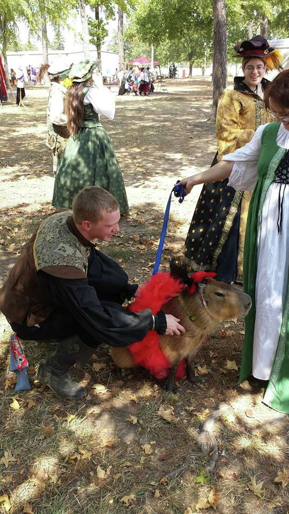 Photos: Texas family keeps world's largest rodent as indoor pet