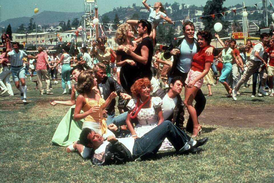 Stills from the movie 'Grease'