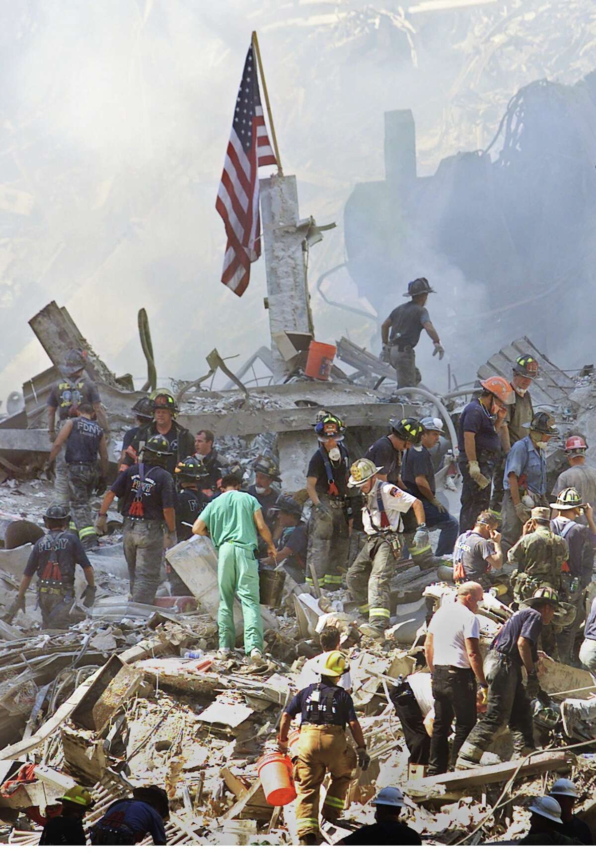 Rarely seen 9/11 photos from Pentagon show aftermath of terrorist attack