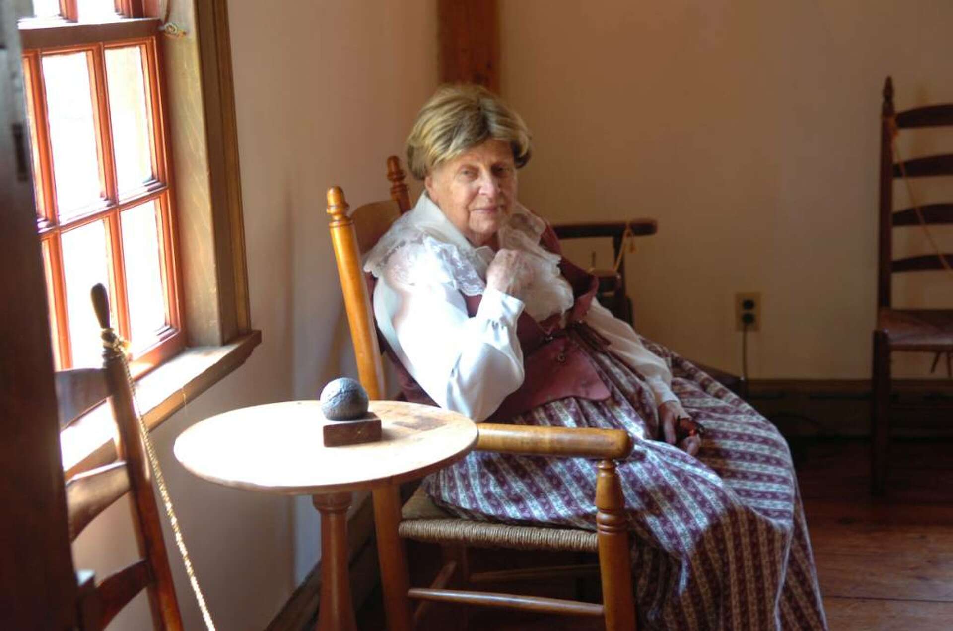 Revolutionary War display at Putnam's Cottage