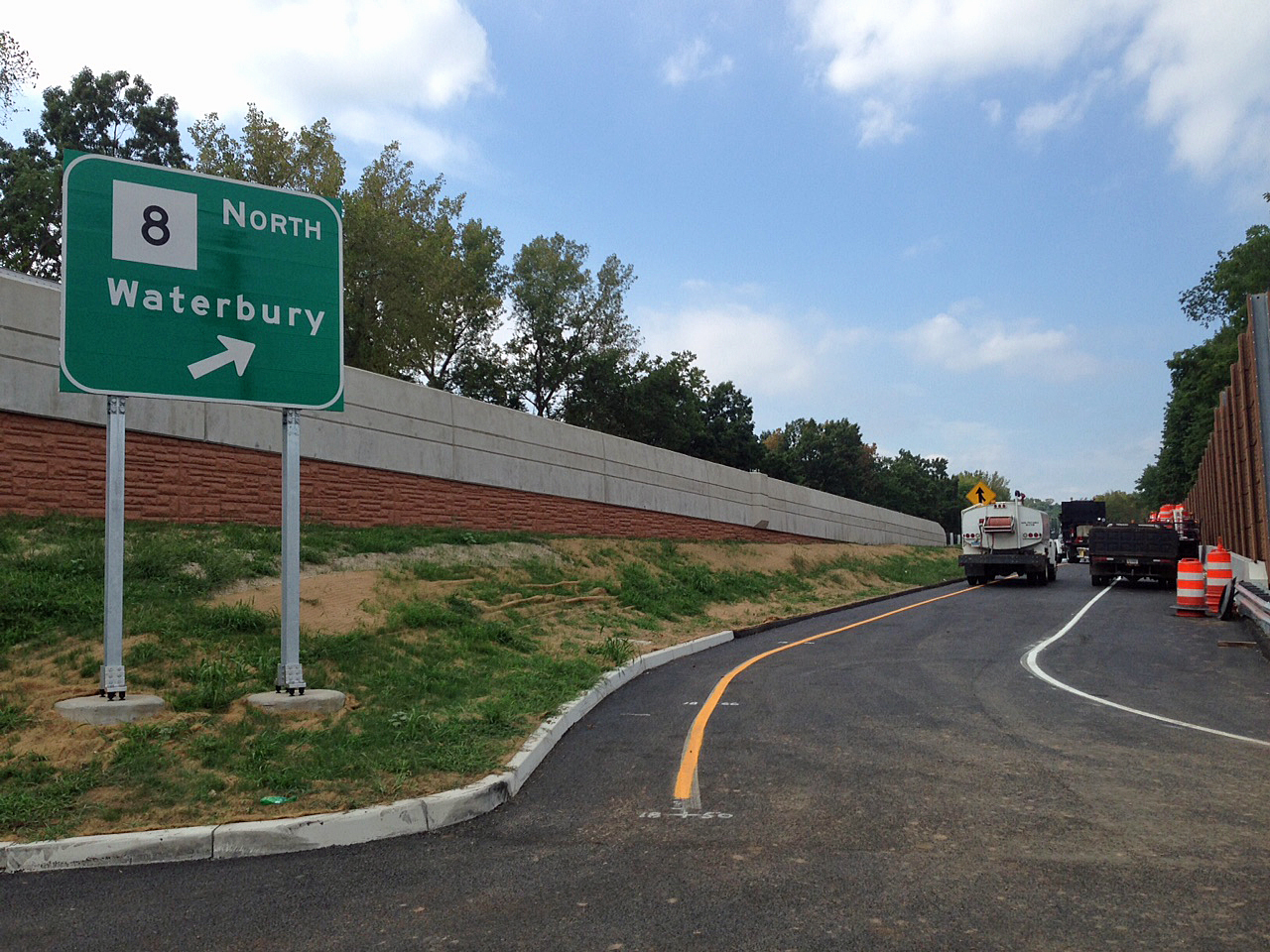 New - and safer - Route 8 on-ramp to open soon