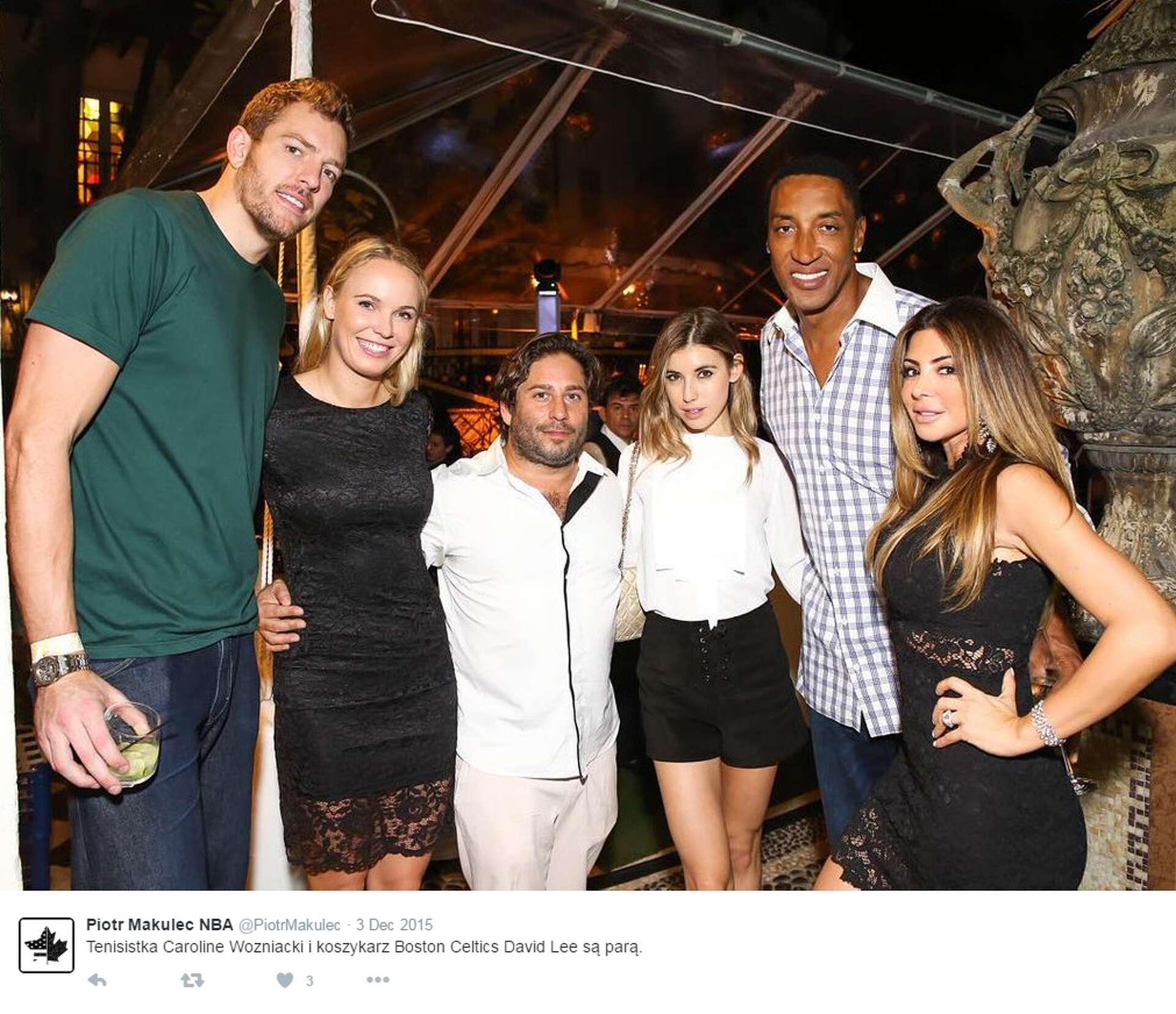 New Spur David Lee romantically linked to professional tennis player ...