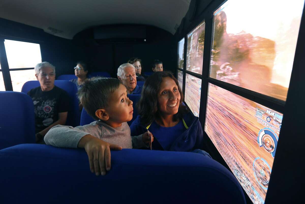 Mars gets a little closer to reality with futuristic VR tour bus