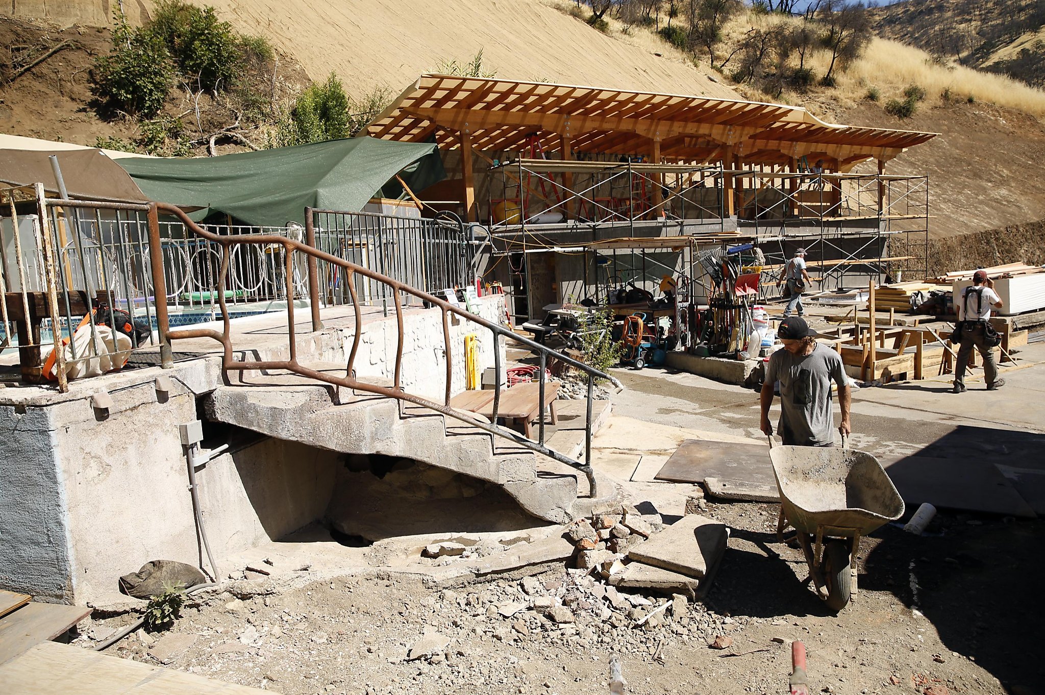 A year after Valley Fire, visions of Harbin Hot Springs’ new life