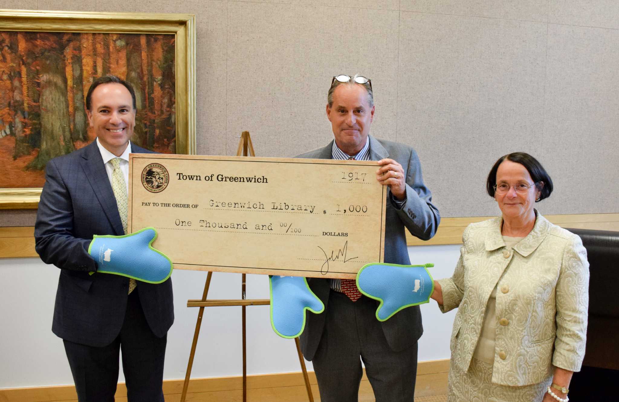 Greenwich Library, town kick off year-long celebration of their partnership