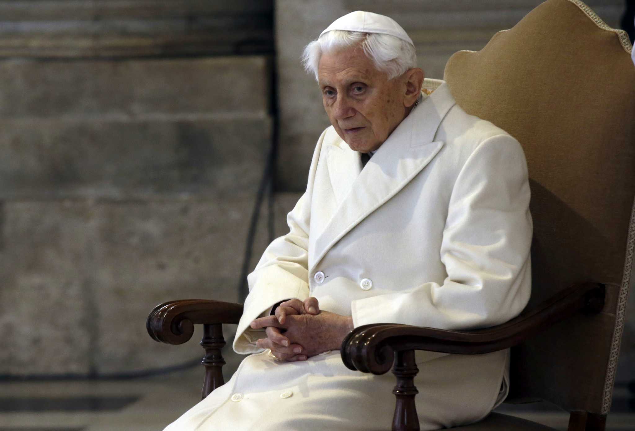 Retired Pope Benedict reflects on papacy in new book, 'The Last ...