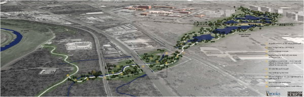 Brooks City Base park to connect with Mission Reach trail