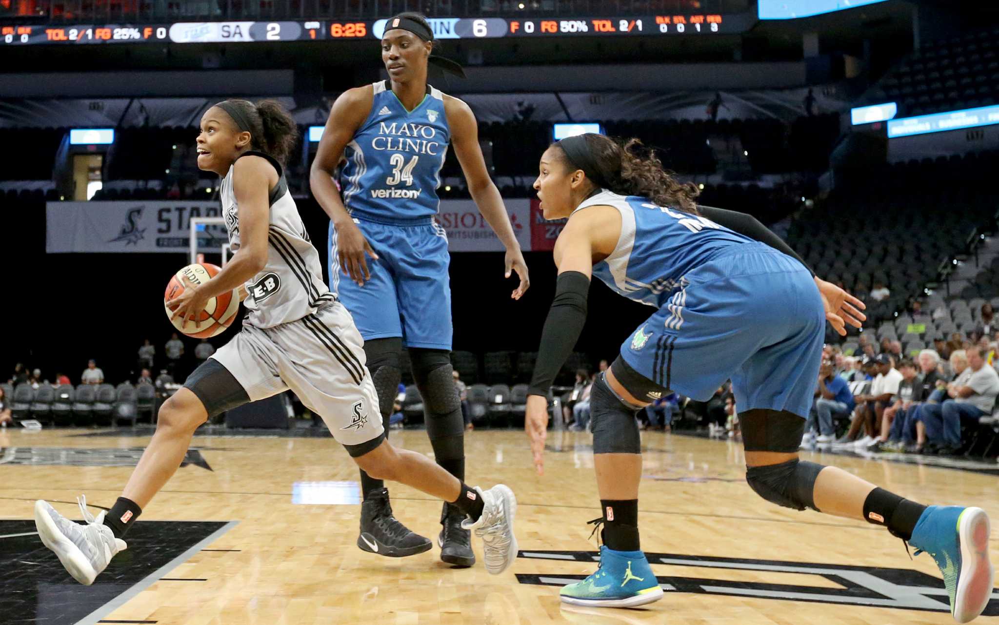 Stars come up short vs. defending champ