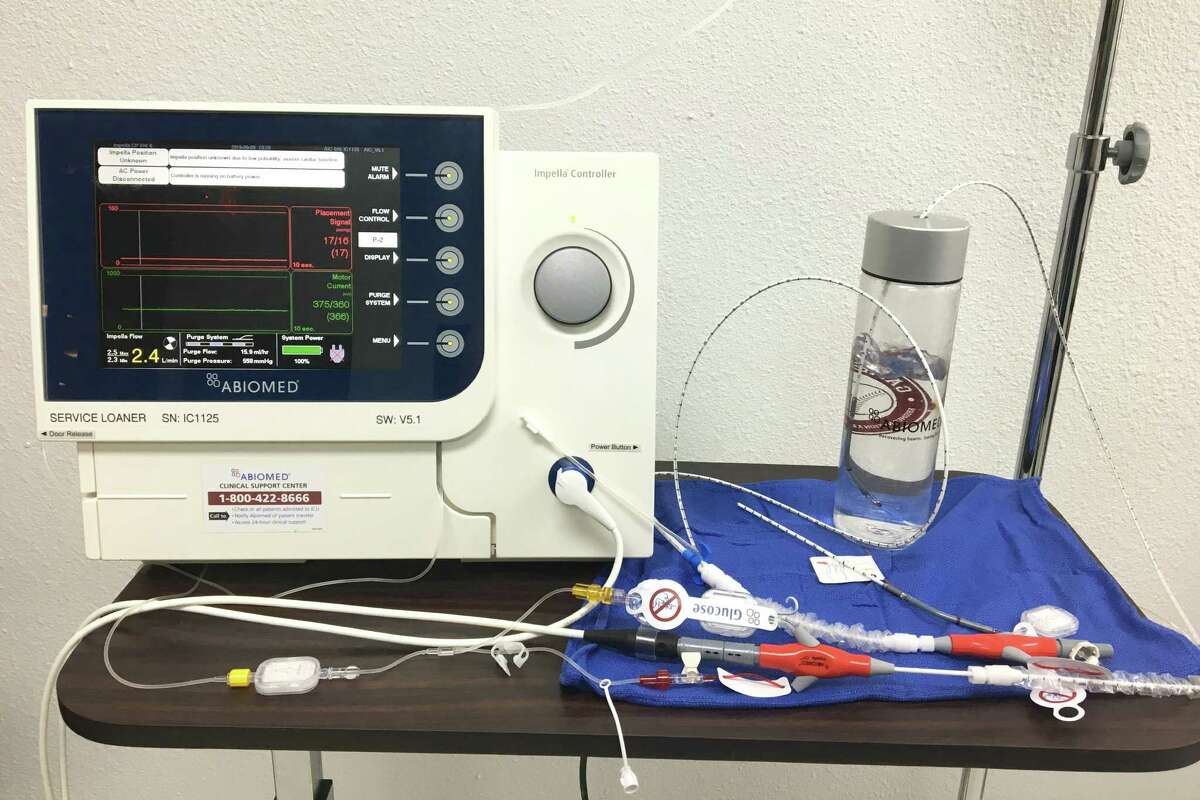 Heart pump aids patients too weak for surgery