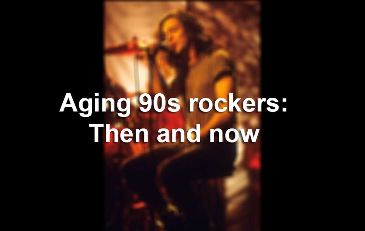 Aging 90s rockers, then and now