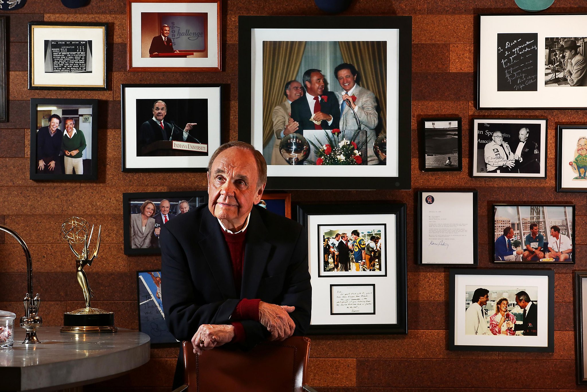 Broadcast icon Dick Enberg wrapping up work with Padres