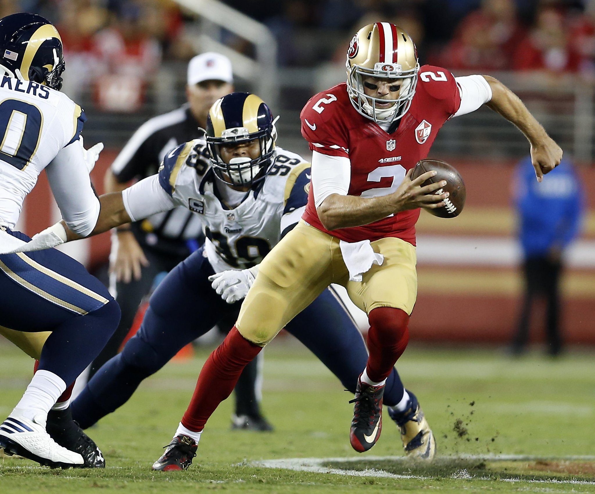49ers rip Rams 28-0 in season-opening win