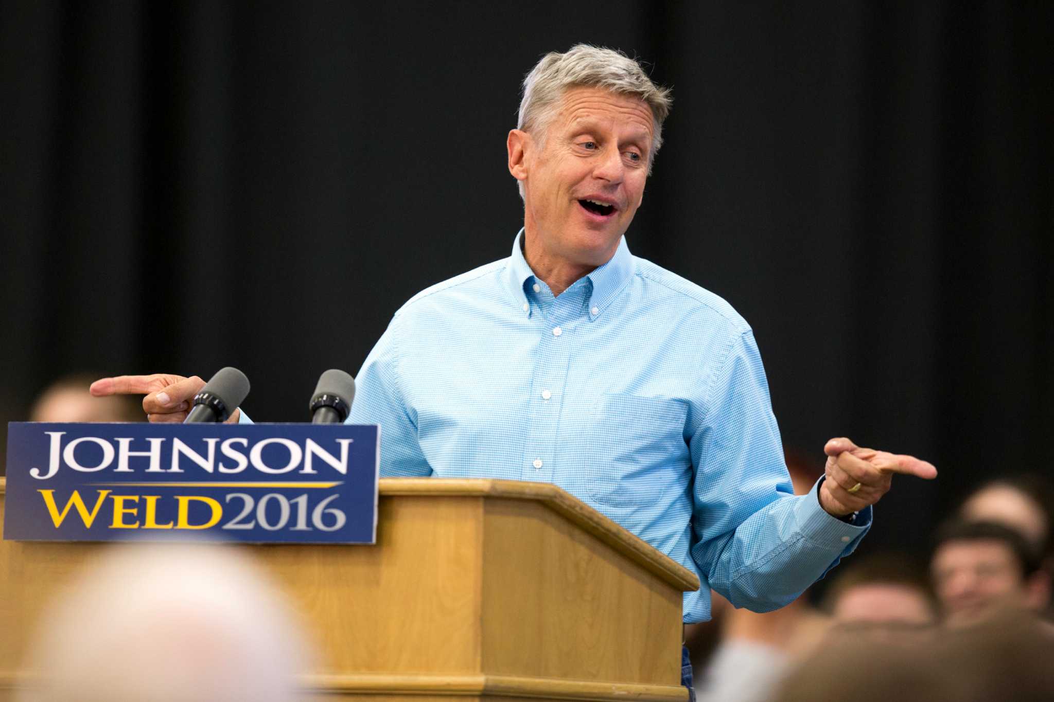 The Libertarians are coming: Gary Johnson holds Saturday rally in Seattle